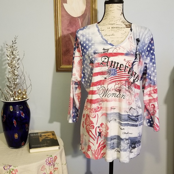 Allison Daley | Tops | Allison Daley Women 34 Sleeve Soft Tunic | Poshmark